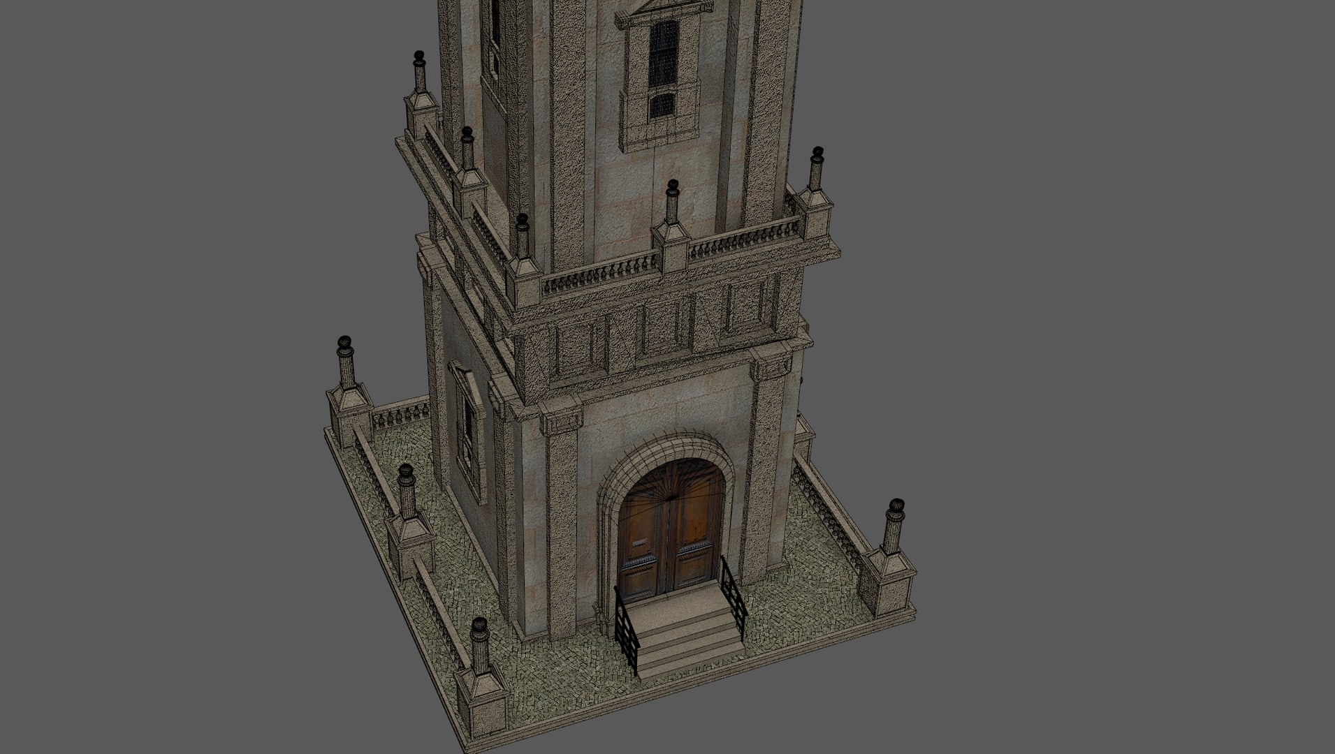 Ancient Tower V16 3D Model - TurboSquid 1877186