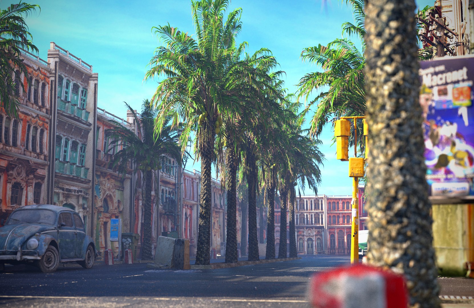 Hawana Cuban Town 3D Model - TurboSquid 2082972