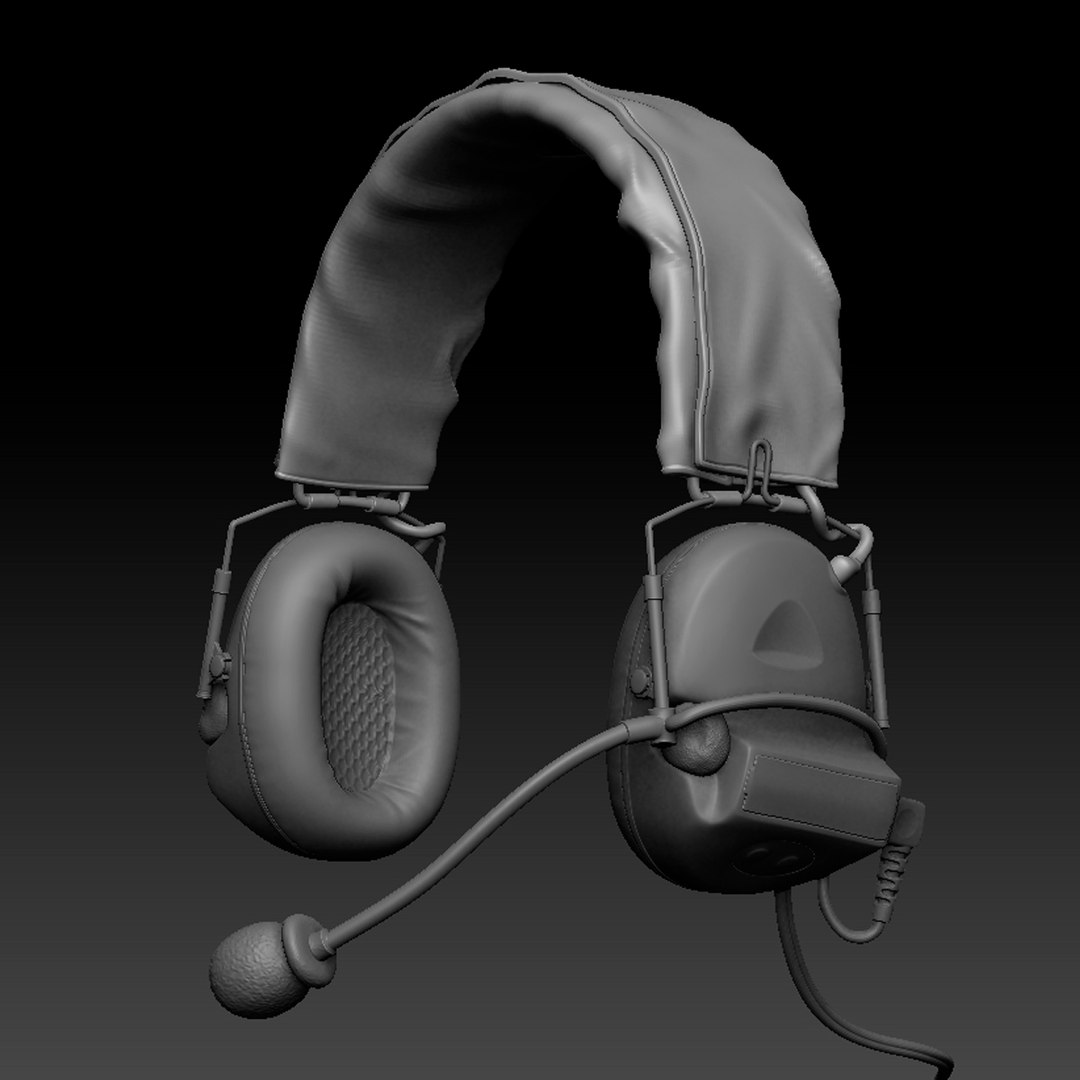 Z-tactical Z041 Comtac Ii 3d Model