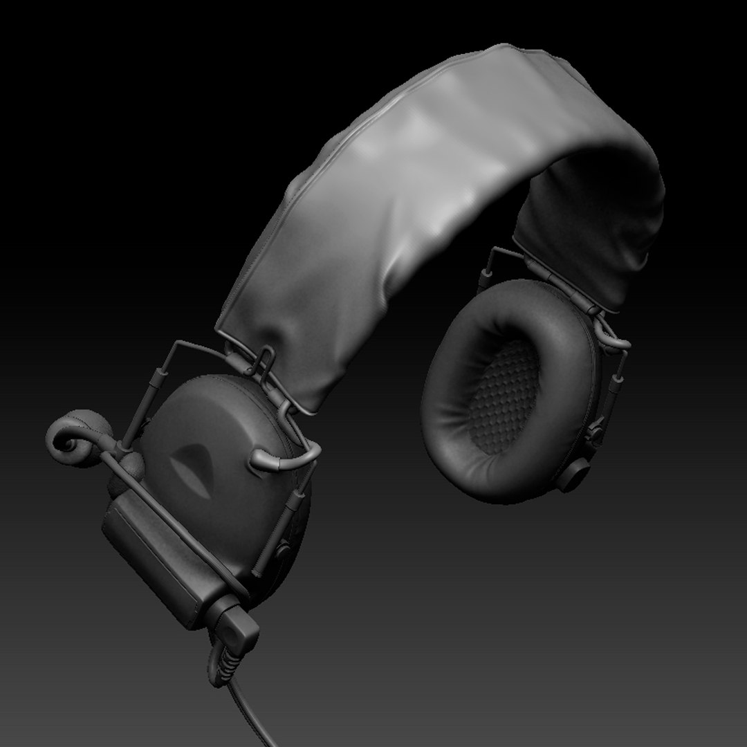 Z-tactical Z041 Comtac Ii 3d Model