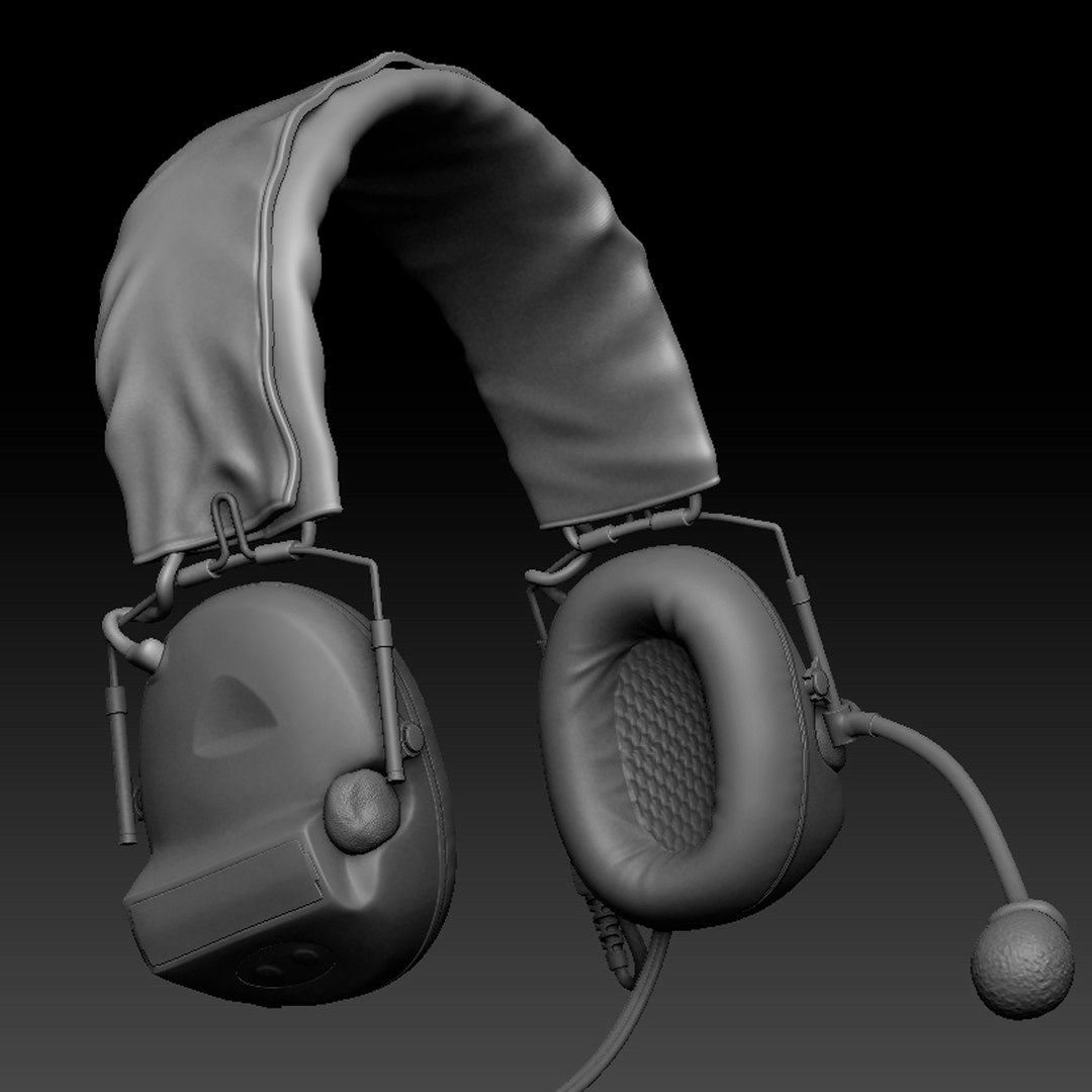 Z-tactical Z041 Comtac Ii 3d Model