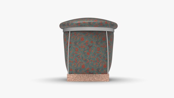 3D Tingkop Ottoman model - TurboSquid 1847176