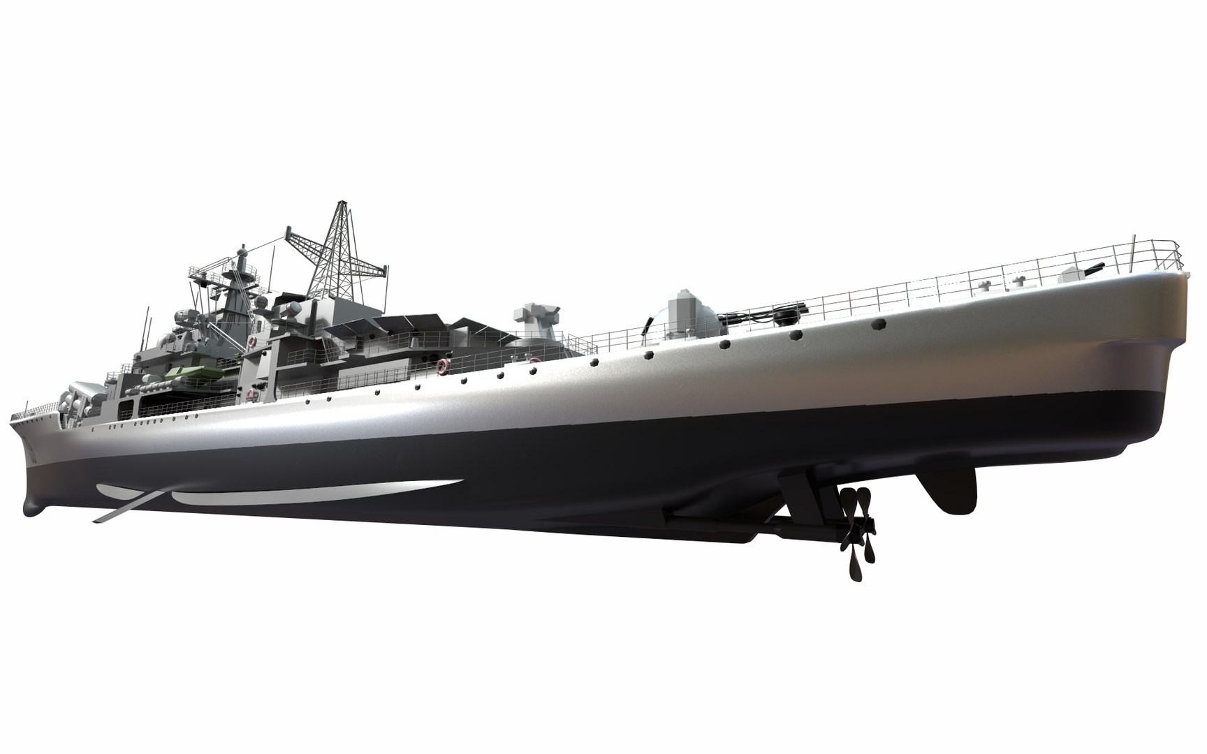 3D DDG HangZhou Class Model - TurboSquid 2492822