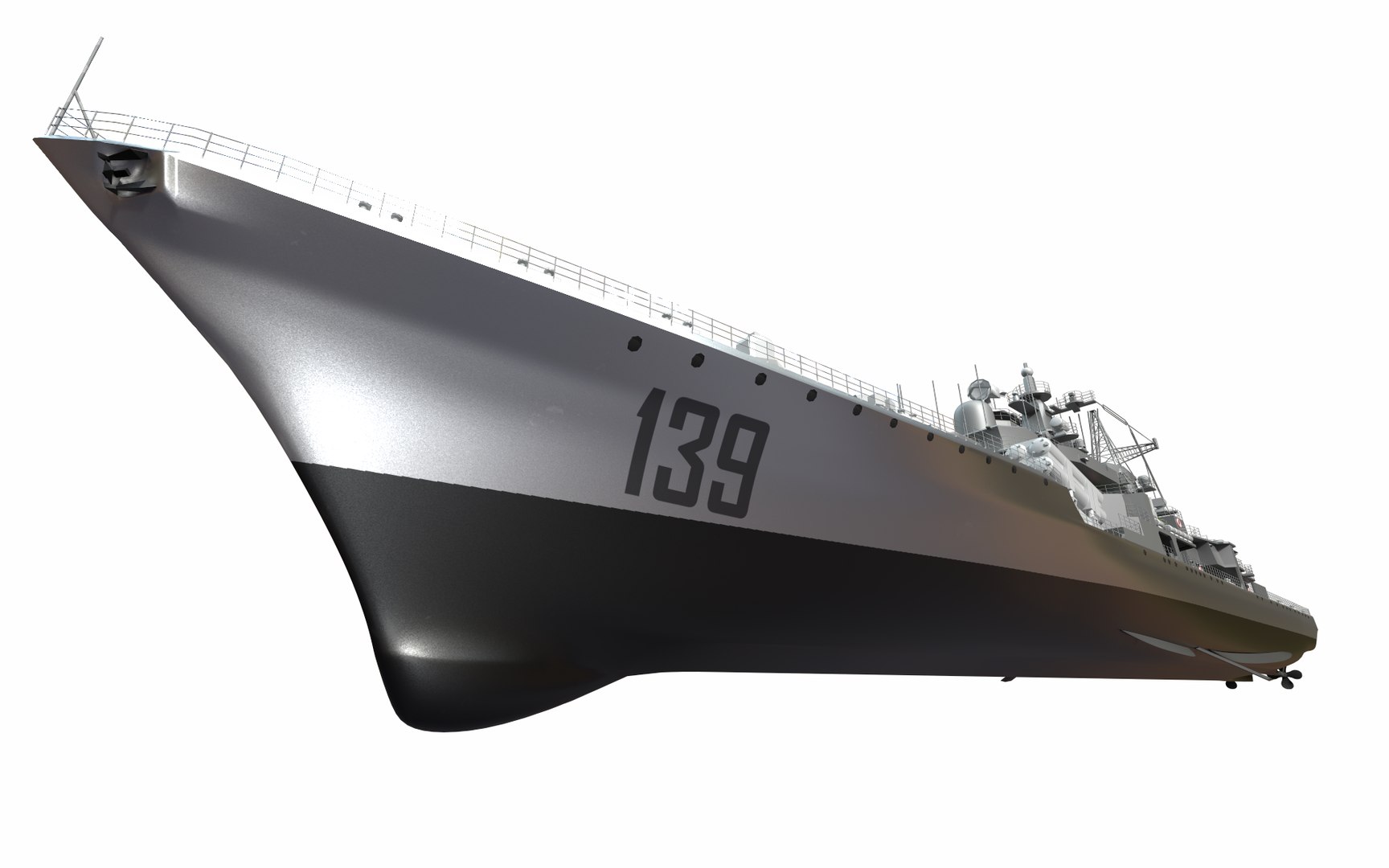 3D DDG HangZhou Class Model - TurboSquid 2492822