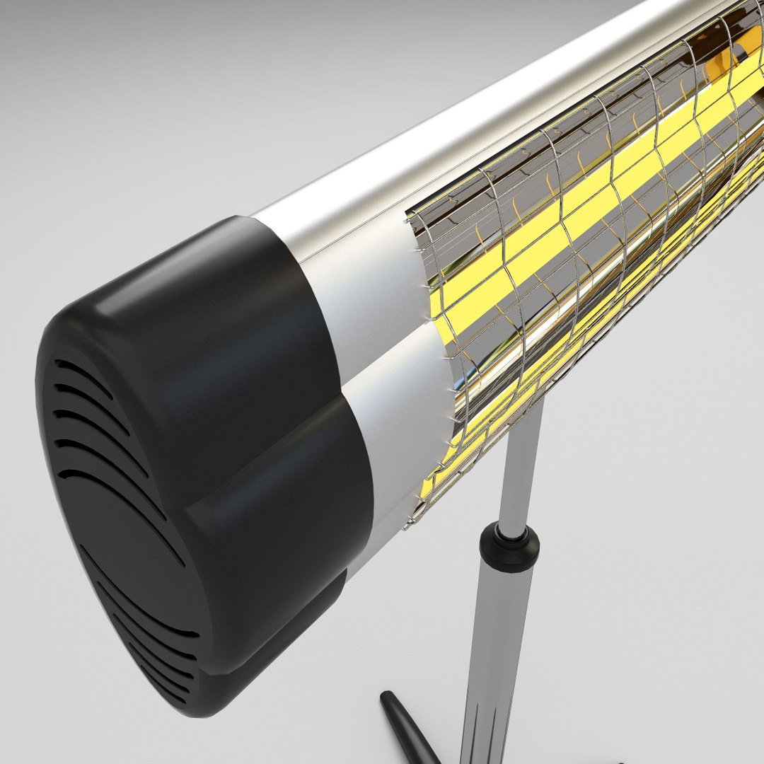 3d Model Ufo Infrared Heater