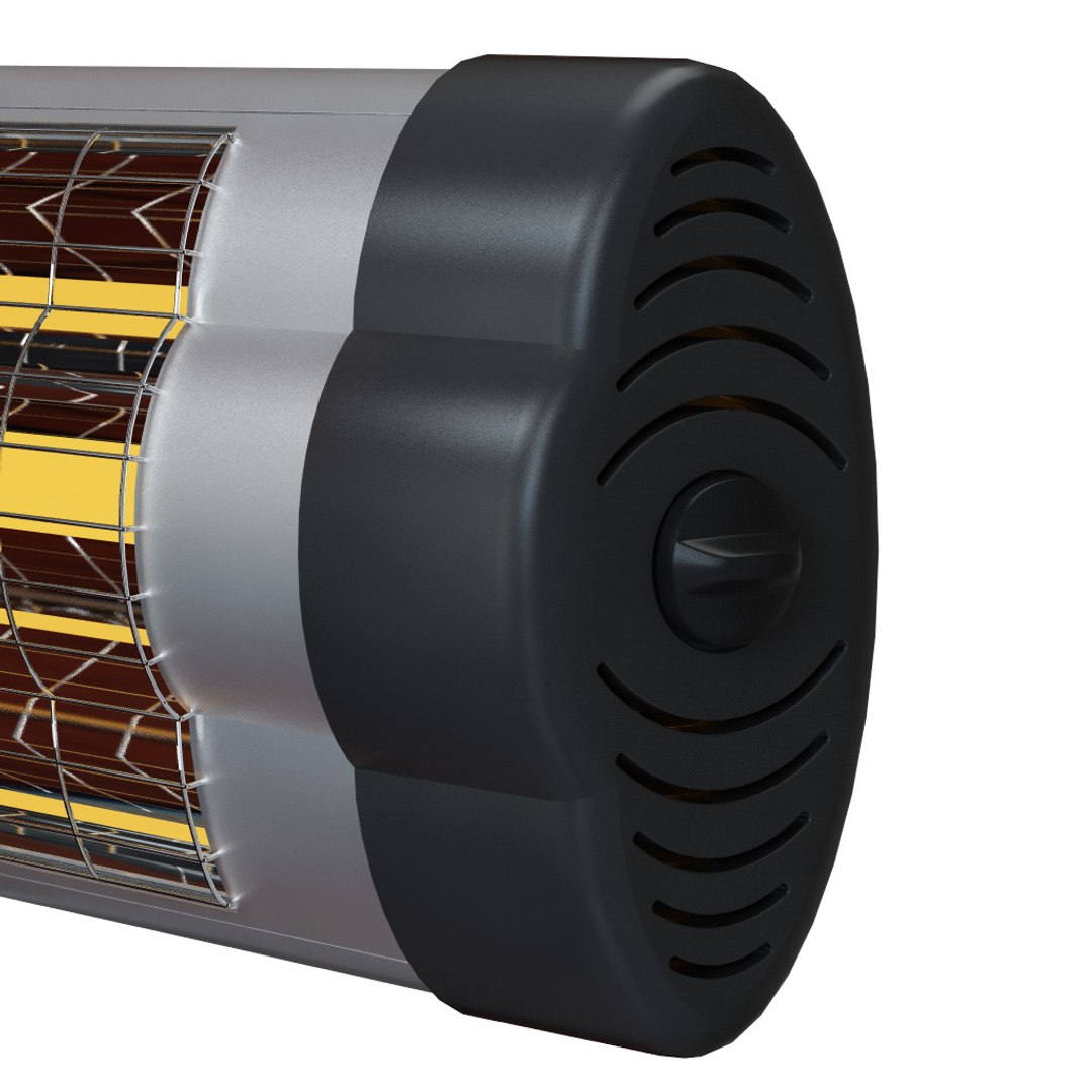 3d Model Ufo Infrared Heater