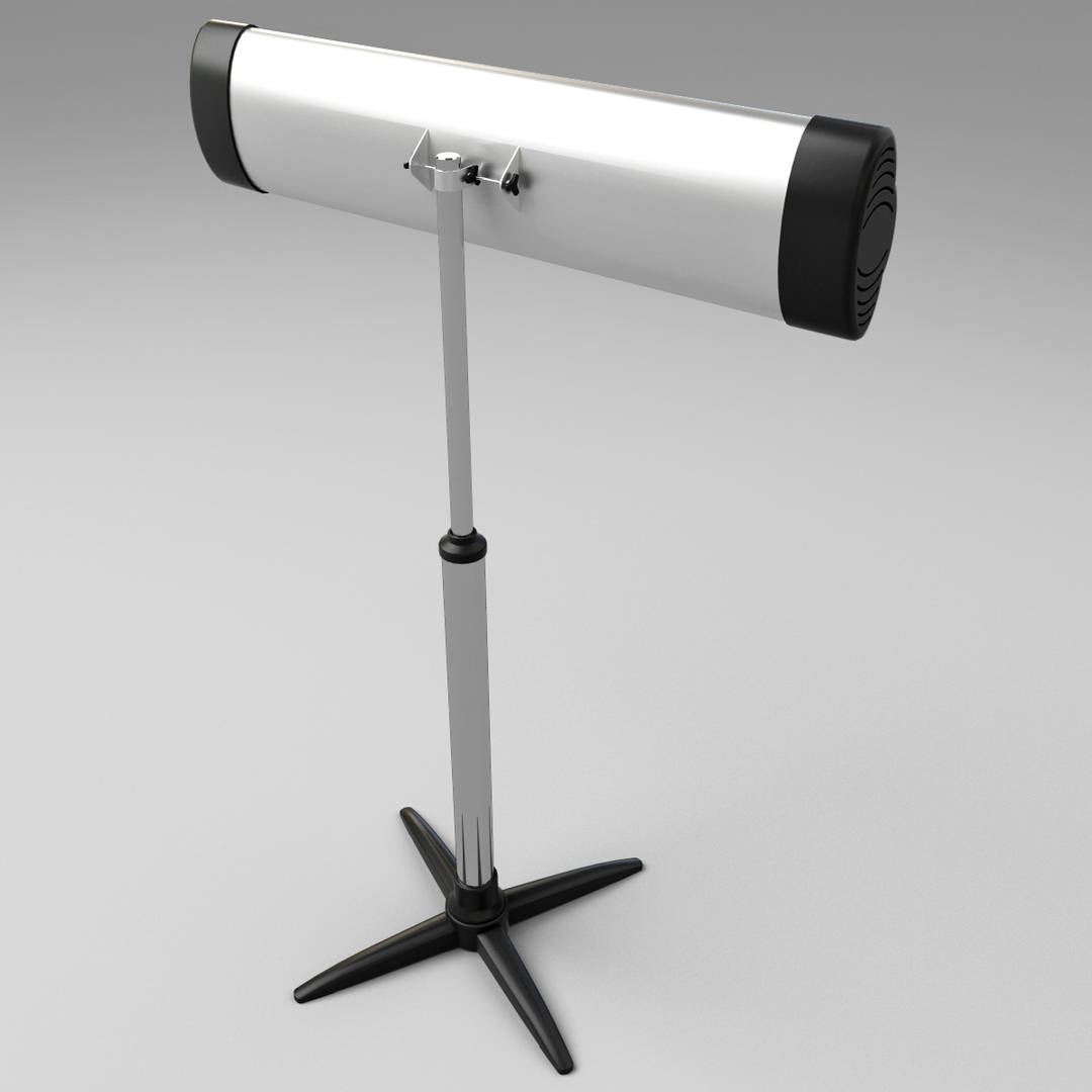 3d model ufo infrared heater