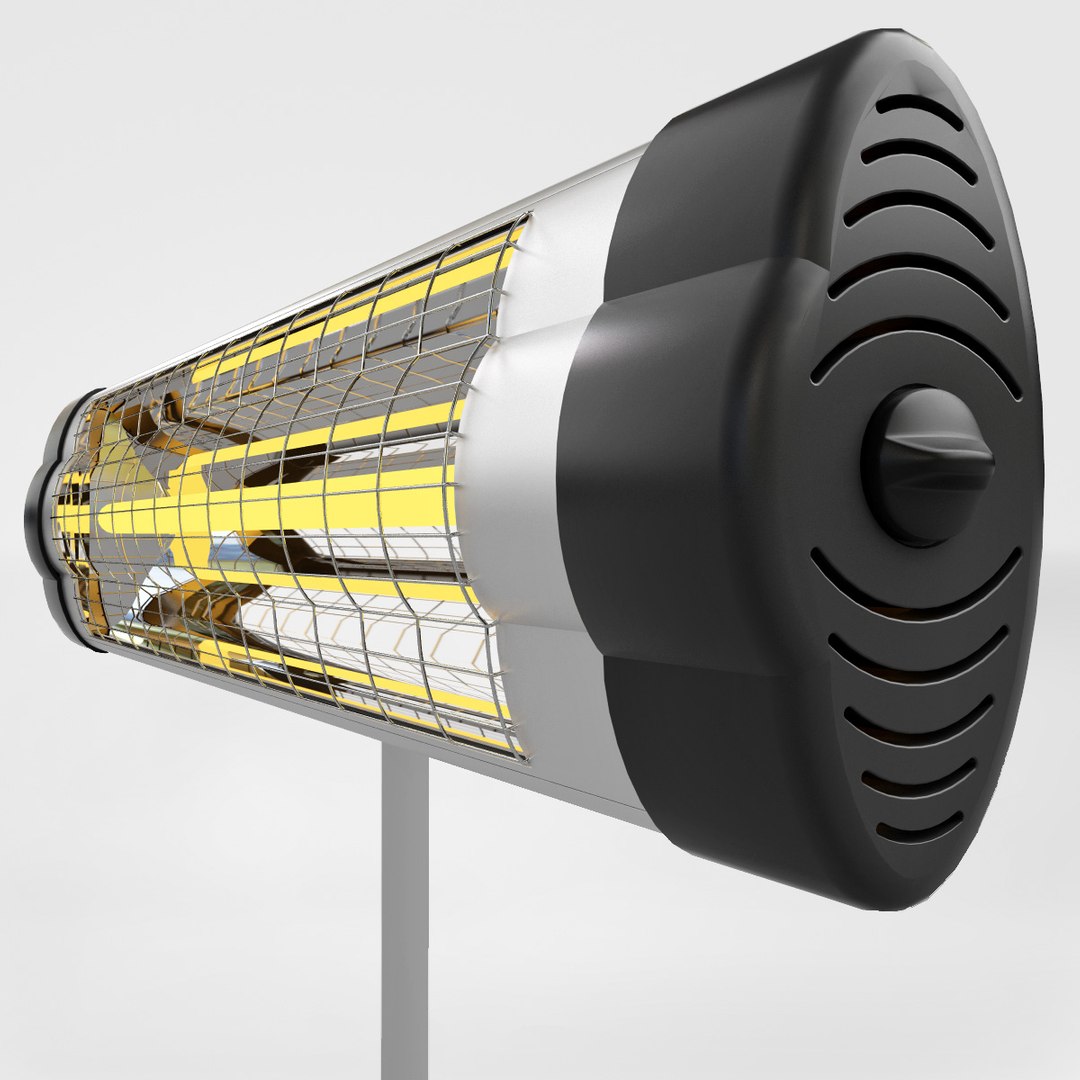 3d Model Ufo Infrared Heater