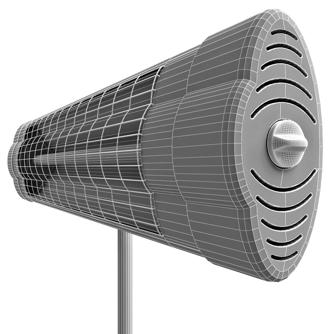 3d Model Ufo Infrared Heater