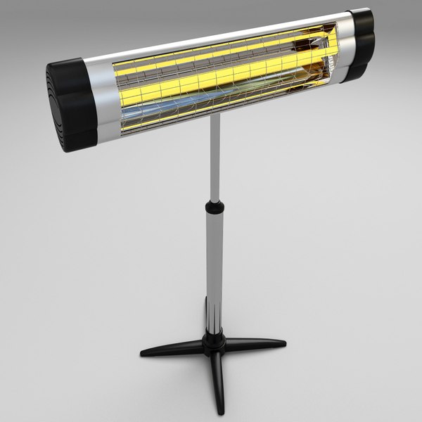 3d model ufo infrared heater