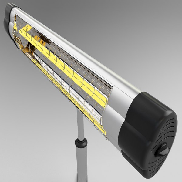 3d model ufo infrared heater