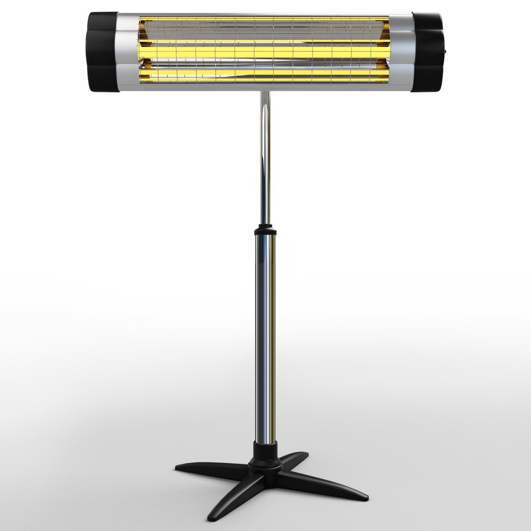 3d Model Ufo Infrared Heater