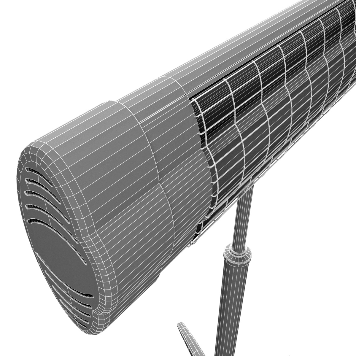 3d model ufo infrared heater