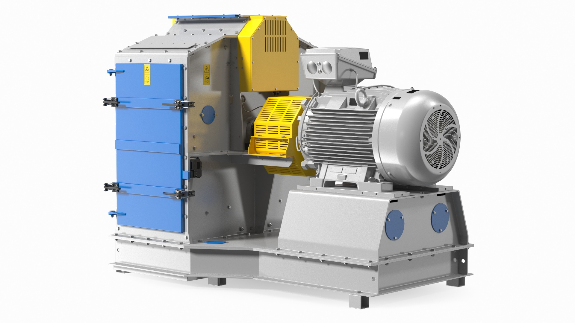 3D Model High Speed Hammer Mill - TurboSquid 1985983