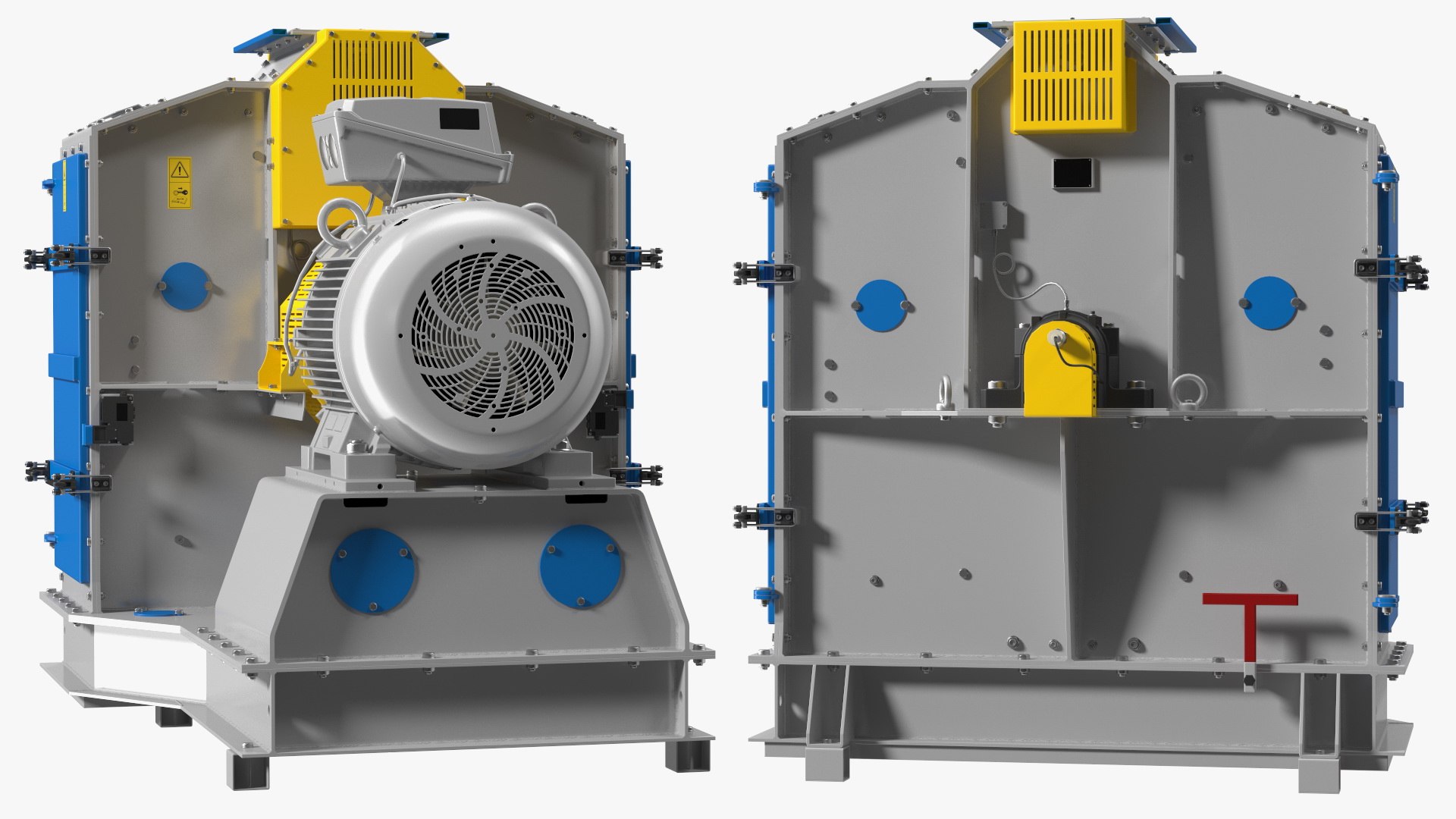 3D Model High Speed Hammer Mill - TurboSquid 1985983