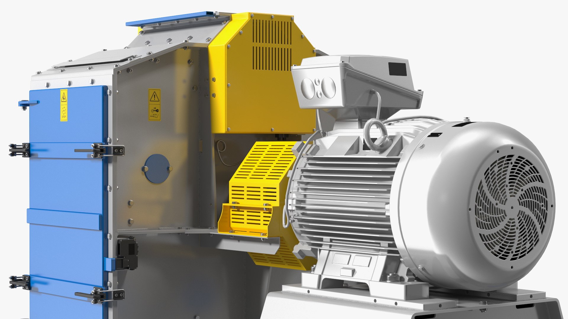 3D model High Speed Hammer Mill - TurboSquid 1985983