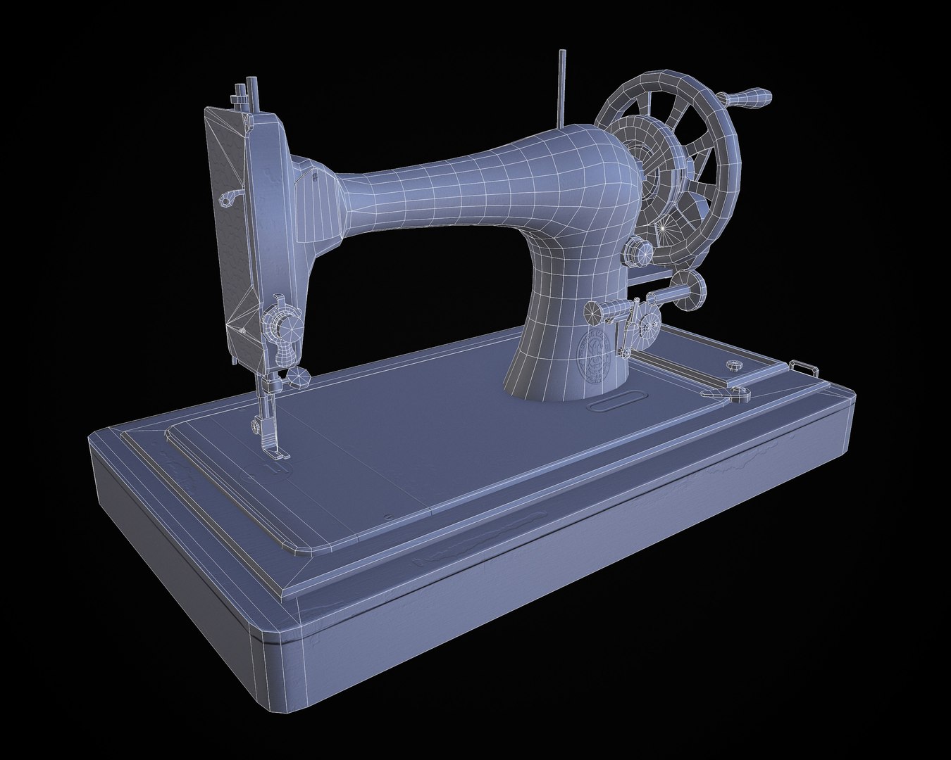 Singer Sewing Machine 3D Model - TurboSquid 1418917