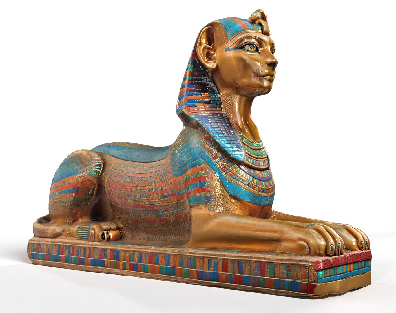 Ancient Egyptian Sphinx Sculptures Pack 3D - TurboSquid 2303299