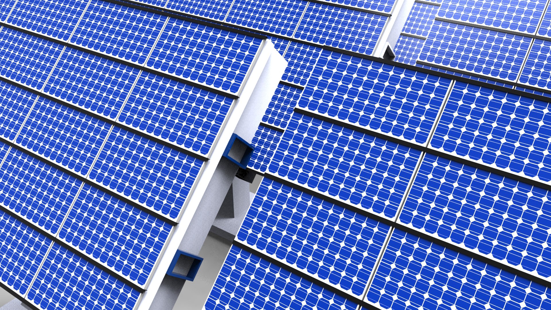 3D Photovoltaic Solar Power - TurboSquid 1672393