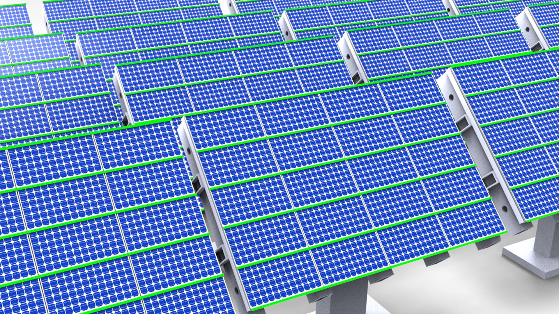 3D Photovoltaic Solar Power - TurboSquid 1672393