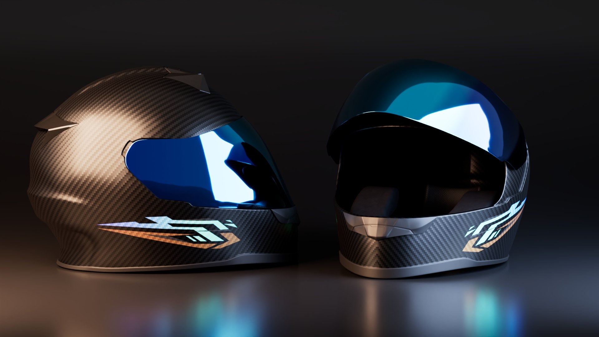 Motorcycle Helmet 3D Model - TurboSquid 2381401