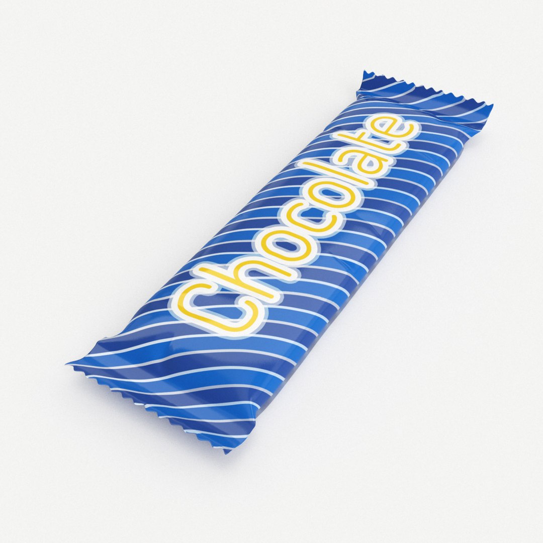 Chocolate Bar 3d Model