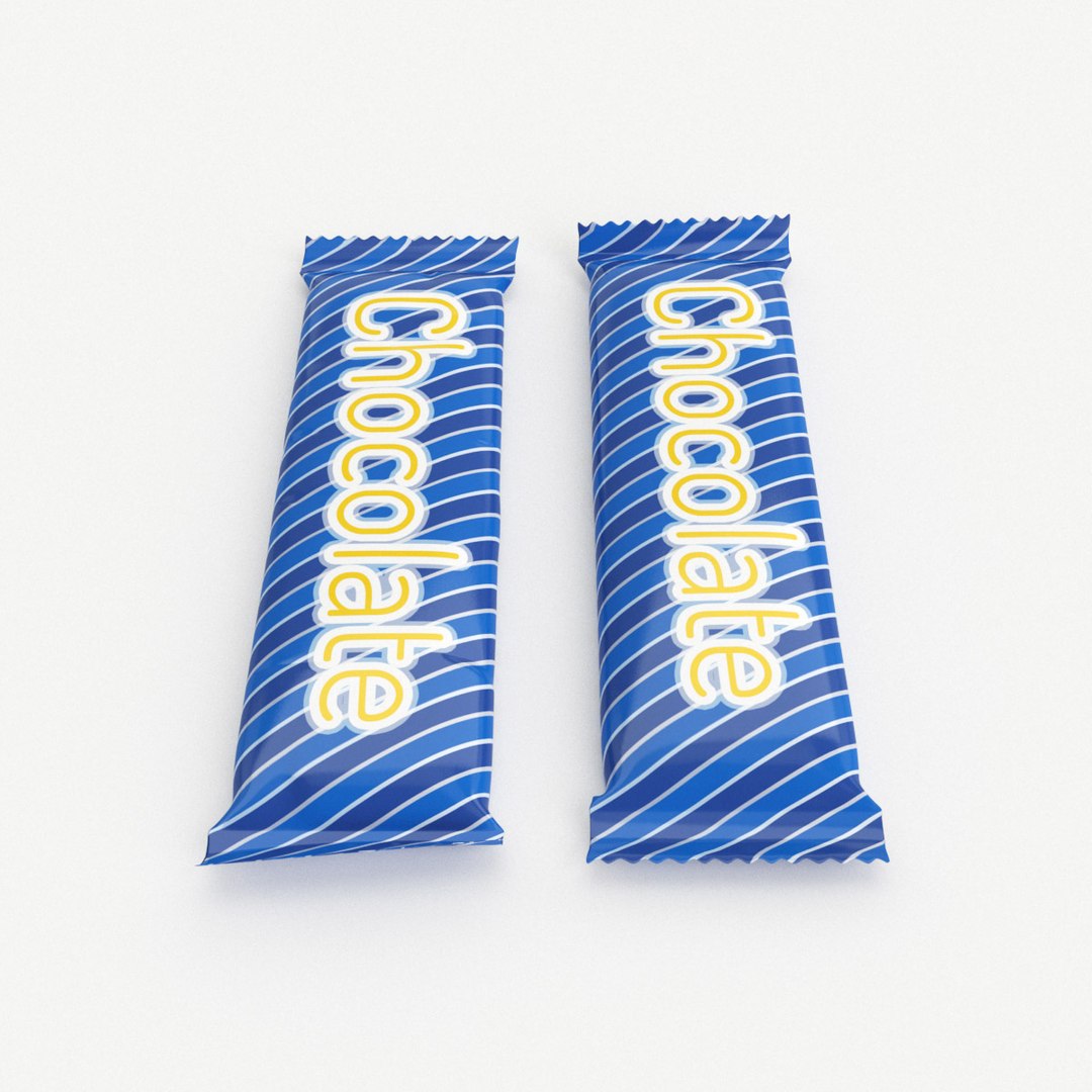 Chocolate Bar 3d Model