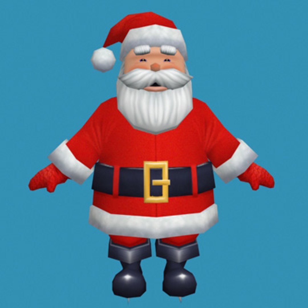 3ds Santa Clause