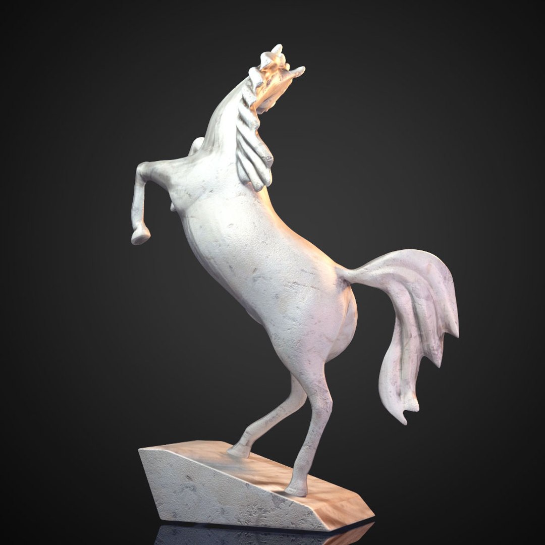 3d Horse Statue