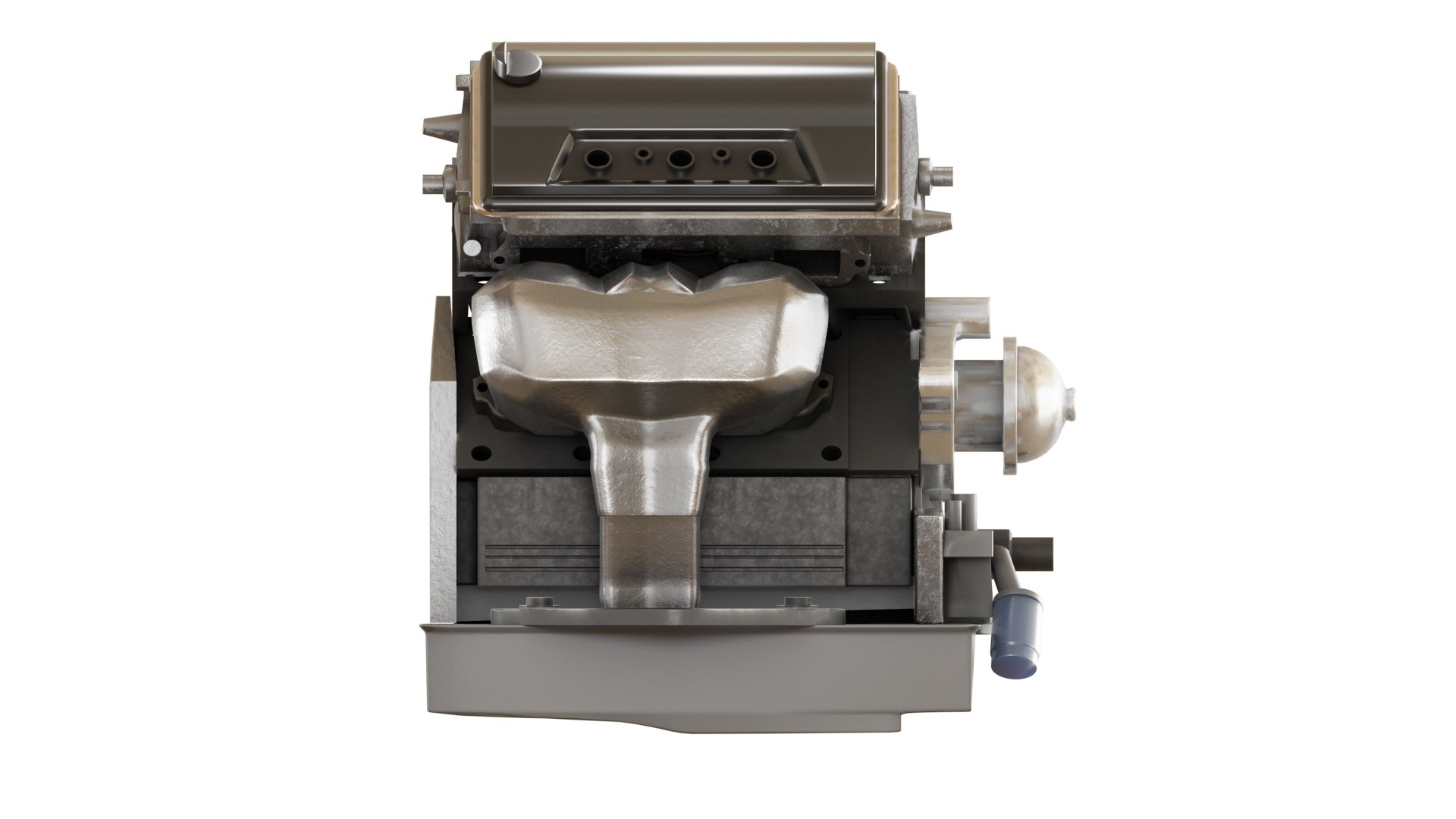 3D v6 car engine - TurboSquid 1559667