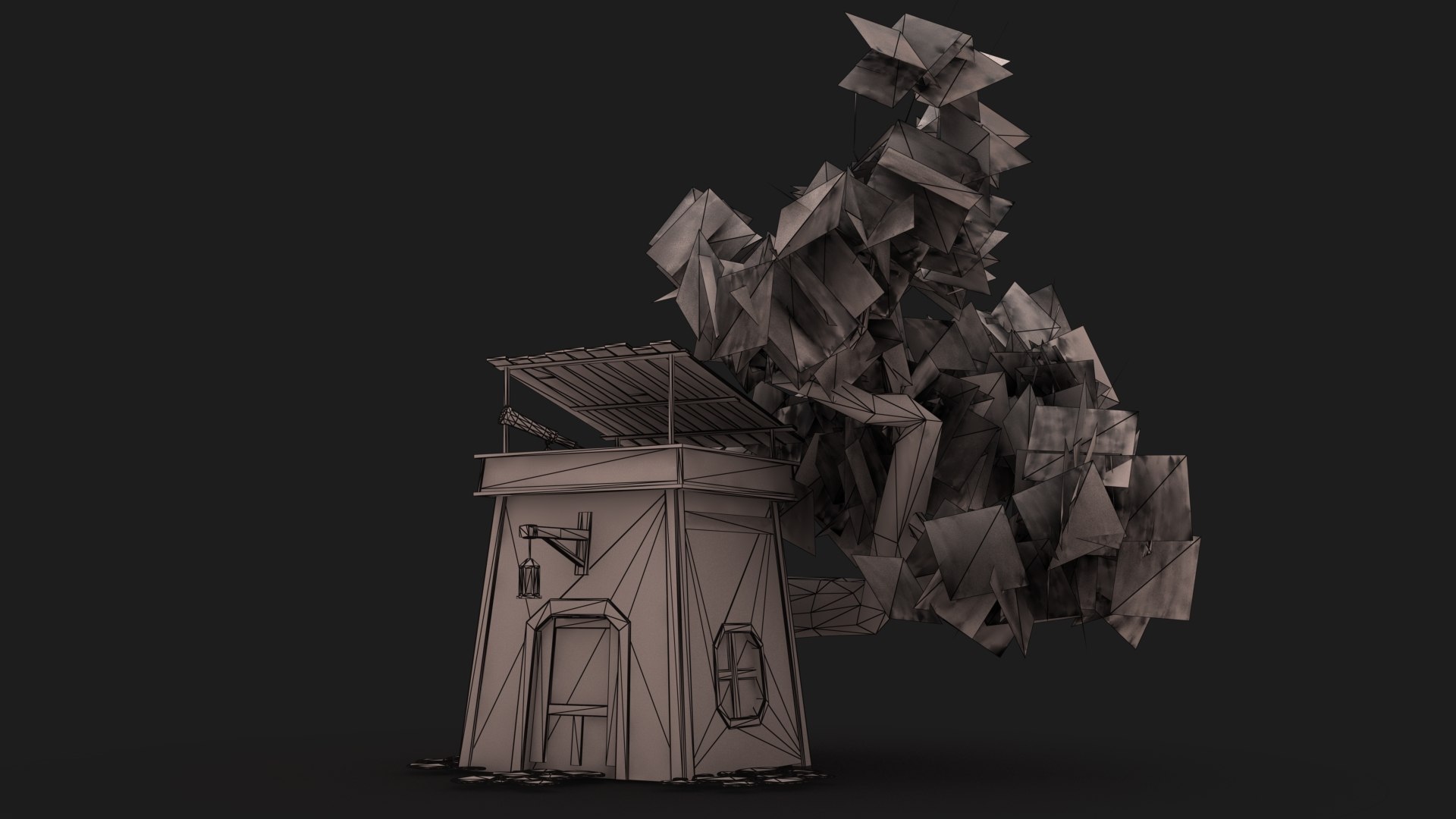 Tree Shack 3D Model - TurboSquid 1988019