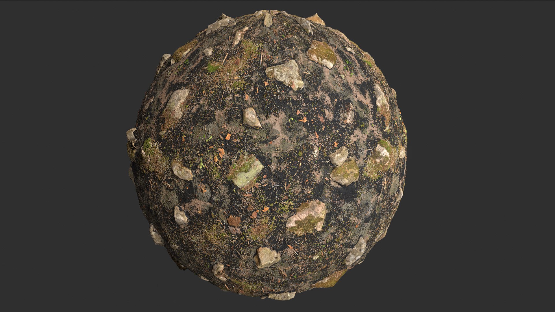 Fire Damage Forest Ground Rocks Pbr 4k Texture 3D Model - TurboSquid ...