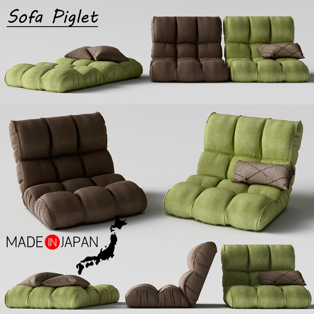 3d Sofa Piglet