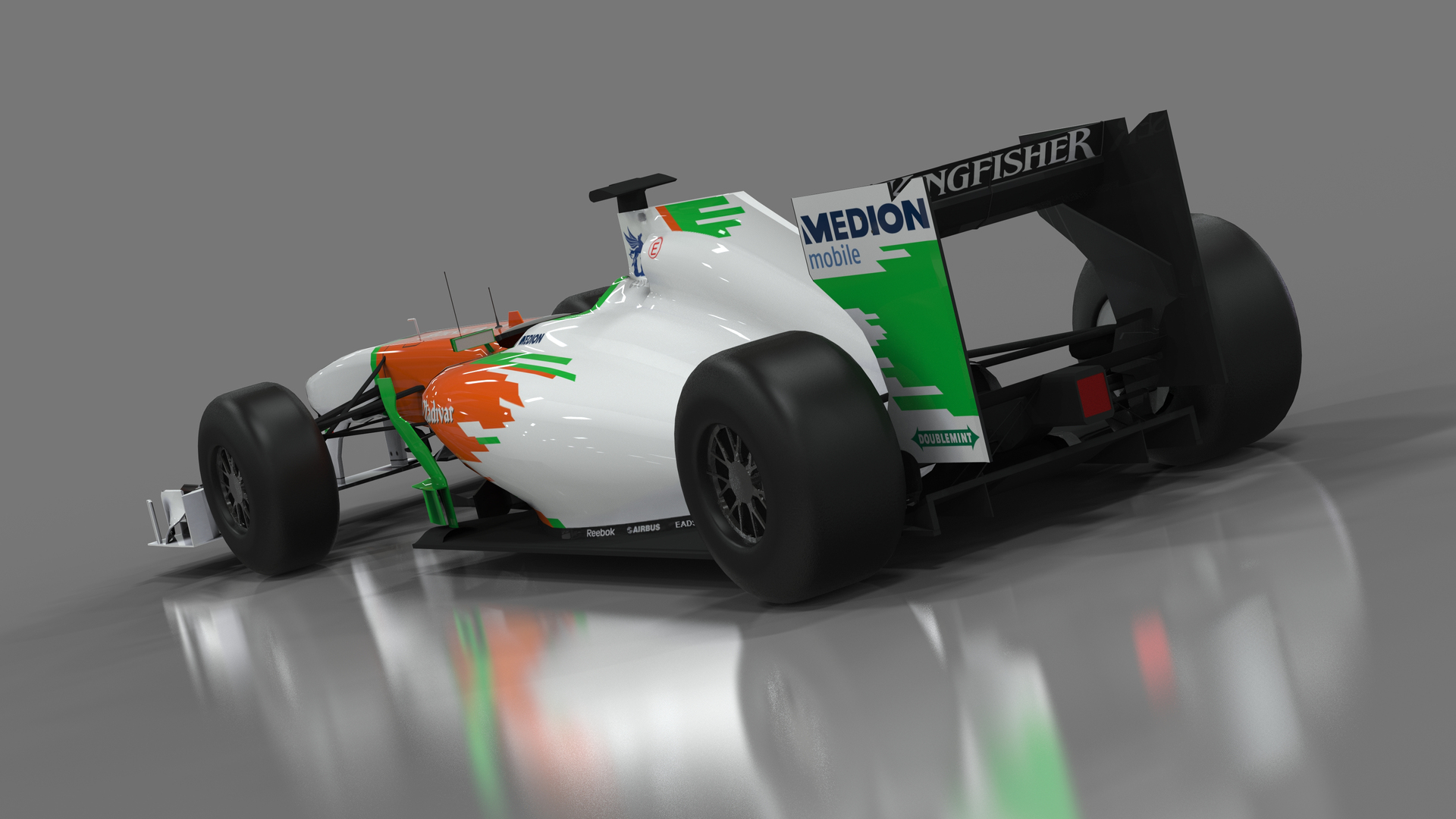 force india 2011 f1 3d ma