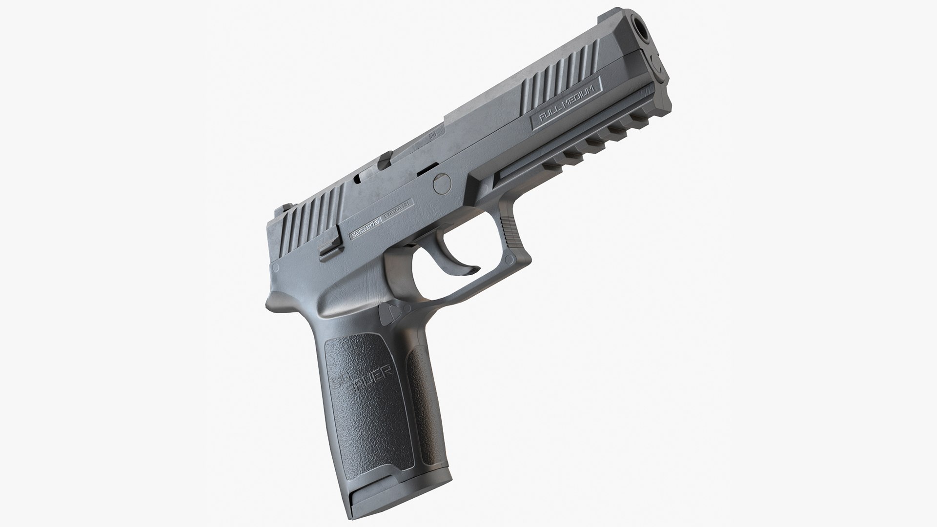 3D SIG Sauer P320 Game Weapon model - TurboSquid 2133691
