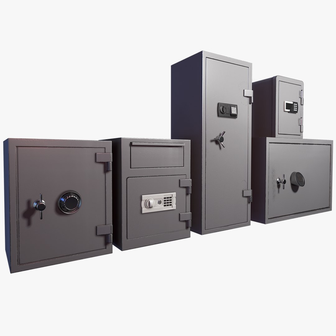 3D Lockers Locks Model - TurboSquid 1633965