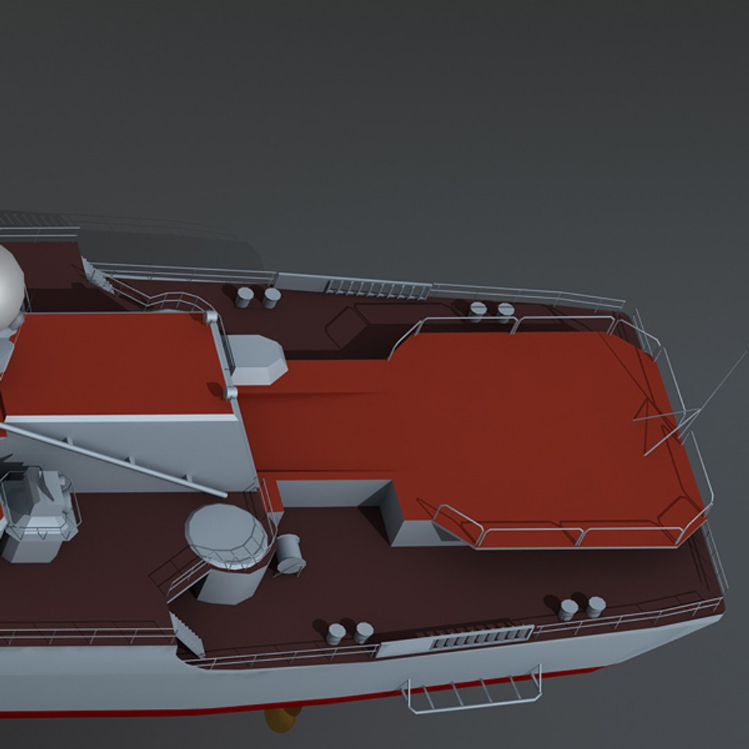 Slava Class Cruiser 3d 3ds