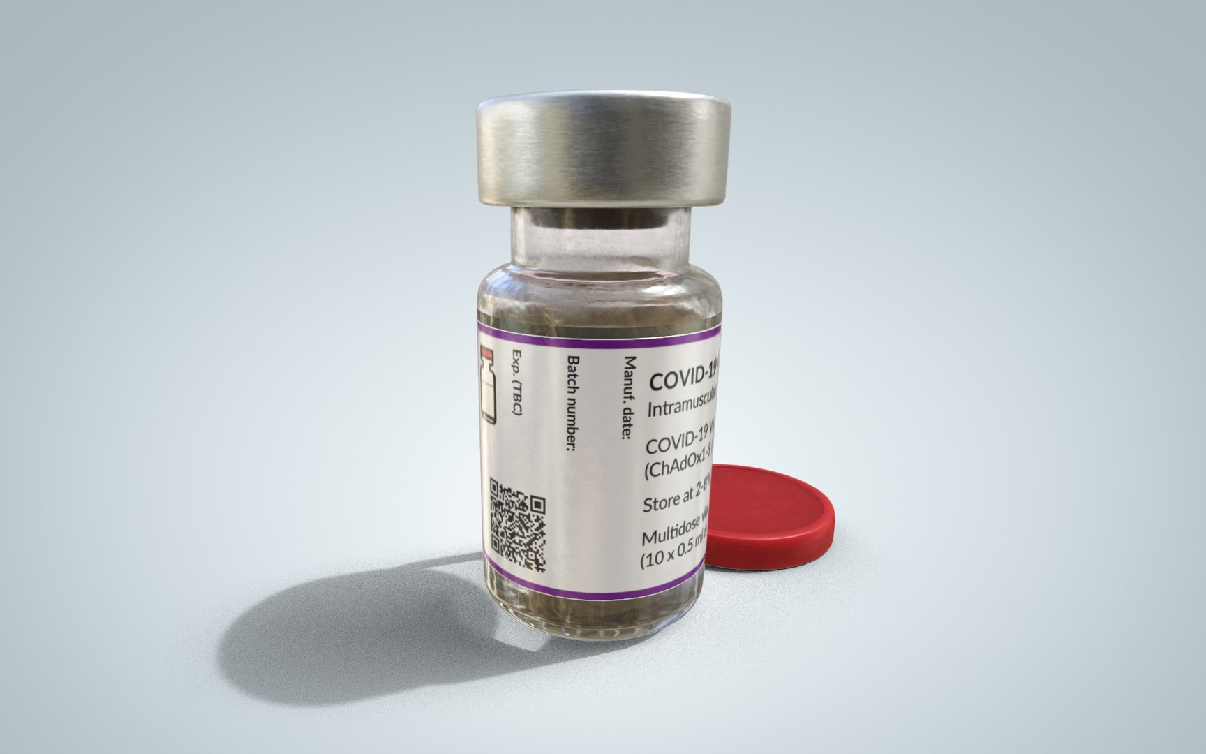 Vaccine Vial Rigged - Mod AstraZeneca 3D Model - TurboSquid 1821975