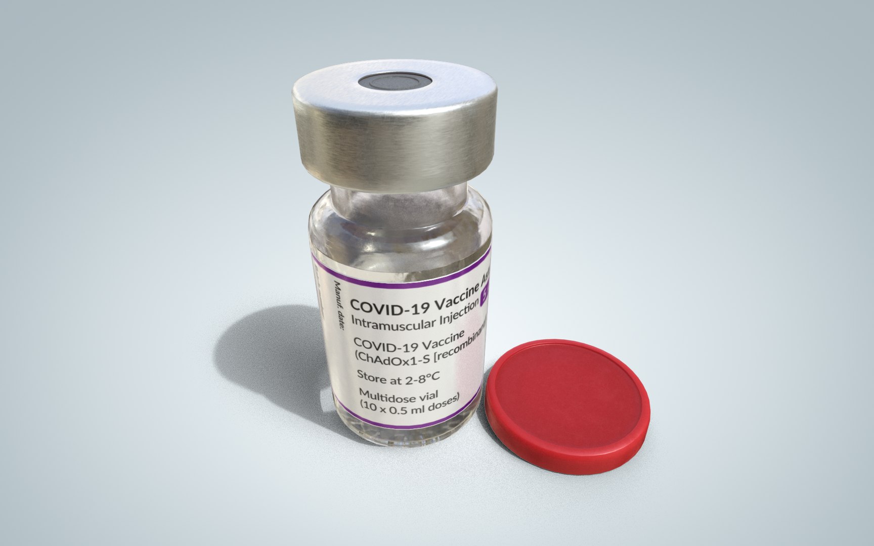 Vaccine Vial Rigged - Mod AstraZeneca 3D Model - TurboSquid 1821975