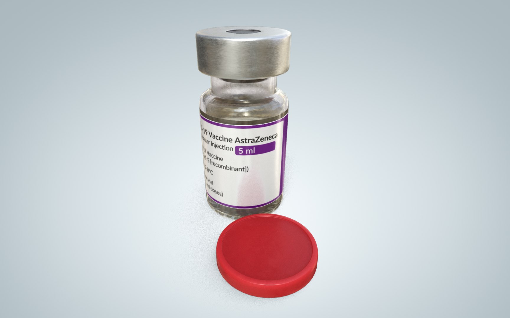 Vaccine Vial Rigged - Mod AstraZeneca 3D model - TurboSquid 1821975