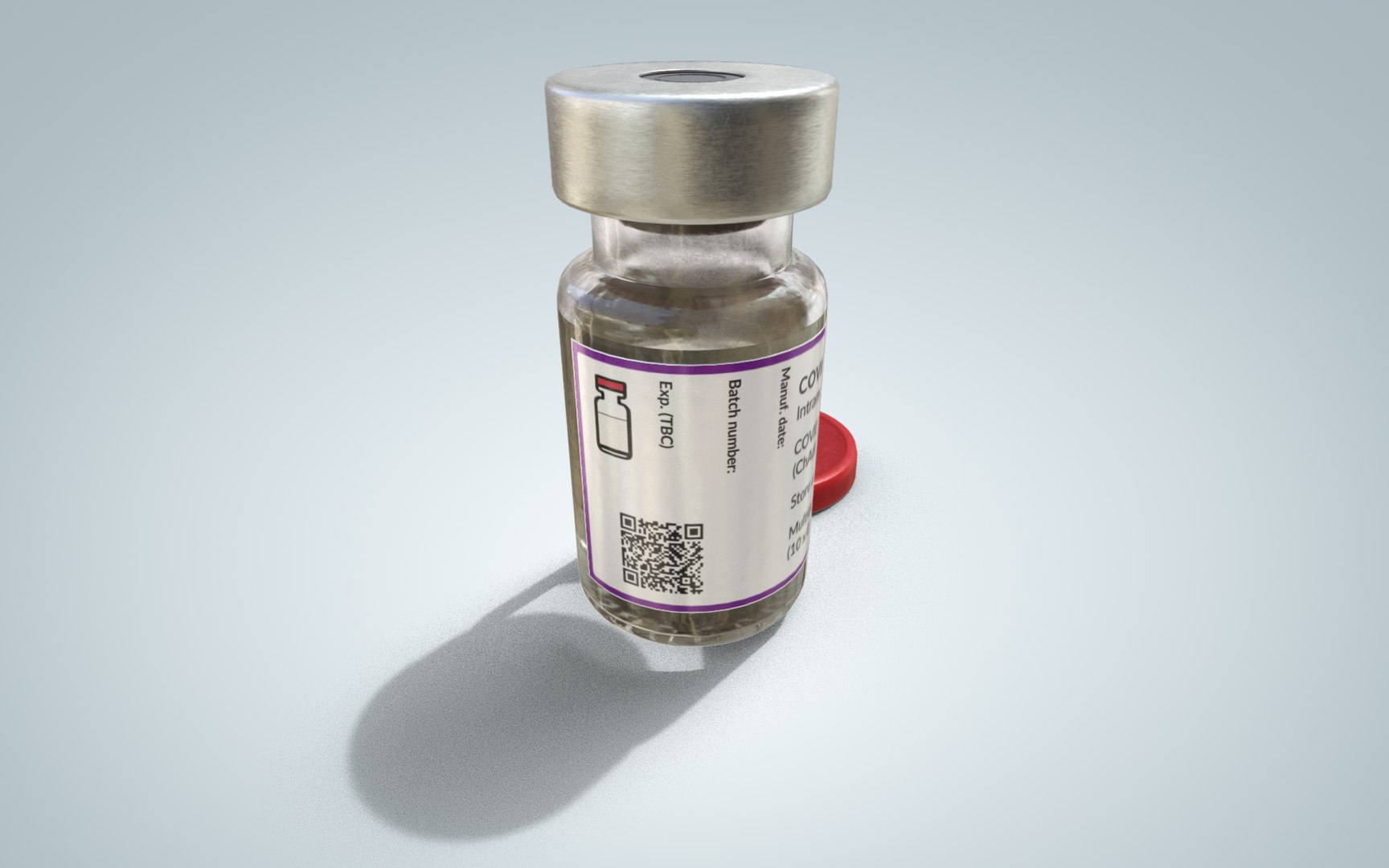 Vaccine Vial Rigged - Mod AstraZeneca 3D Model - TurboSquid 1821975