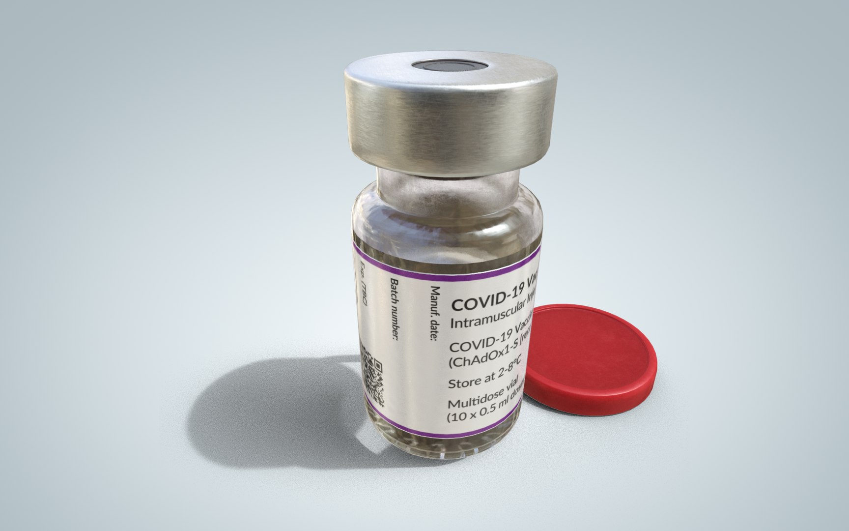 Vaccine Vial Rigged - Mod AstraZeneca 3D Model - TurboSquid 1821975