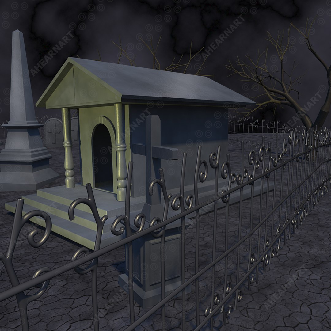 Graveyard C4d