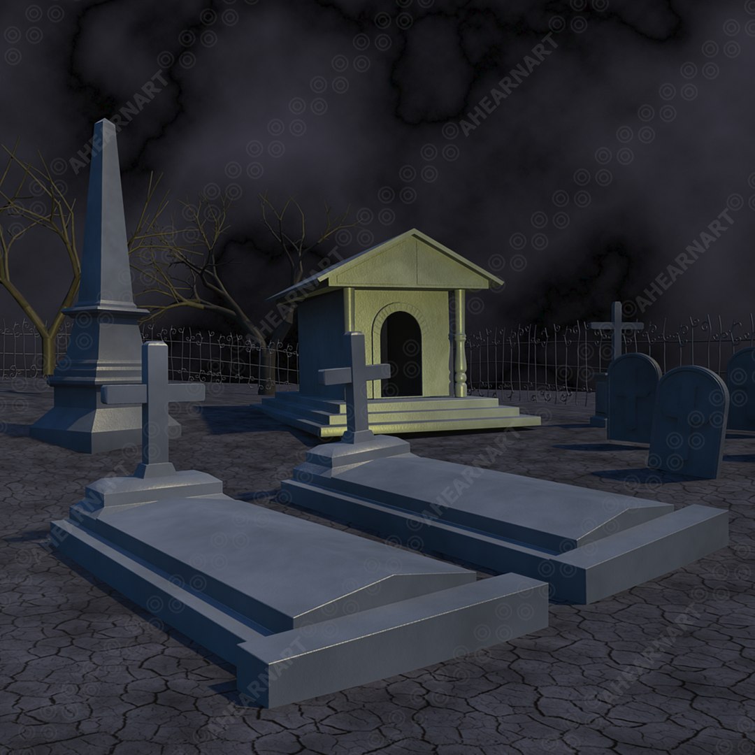 Graveyard C4d