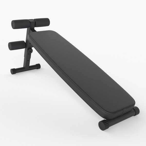 3D bench workout model - TurboSquid 1677803
