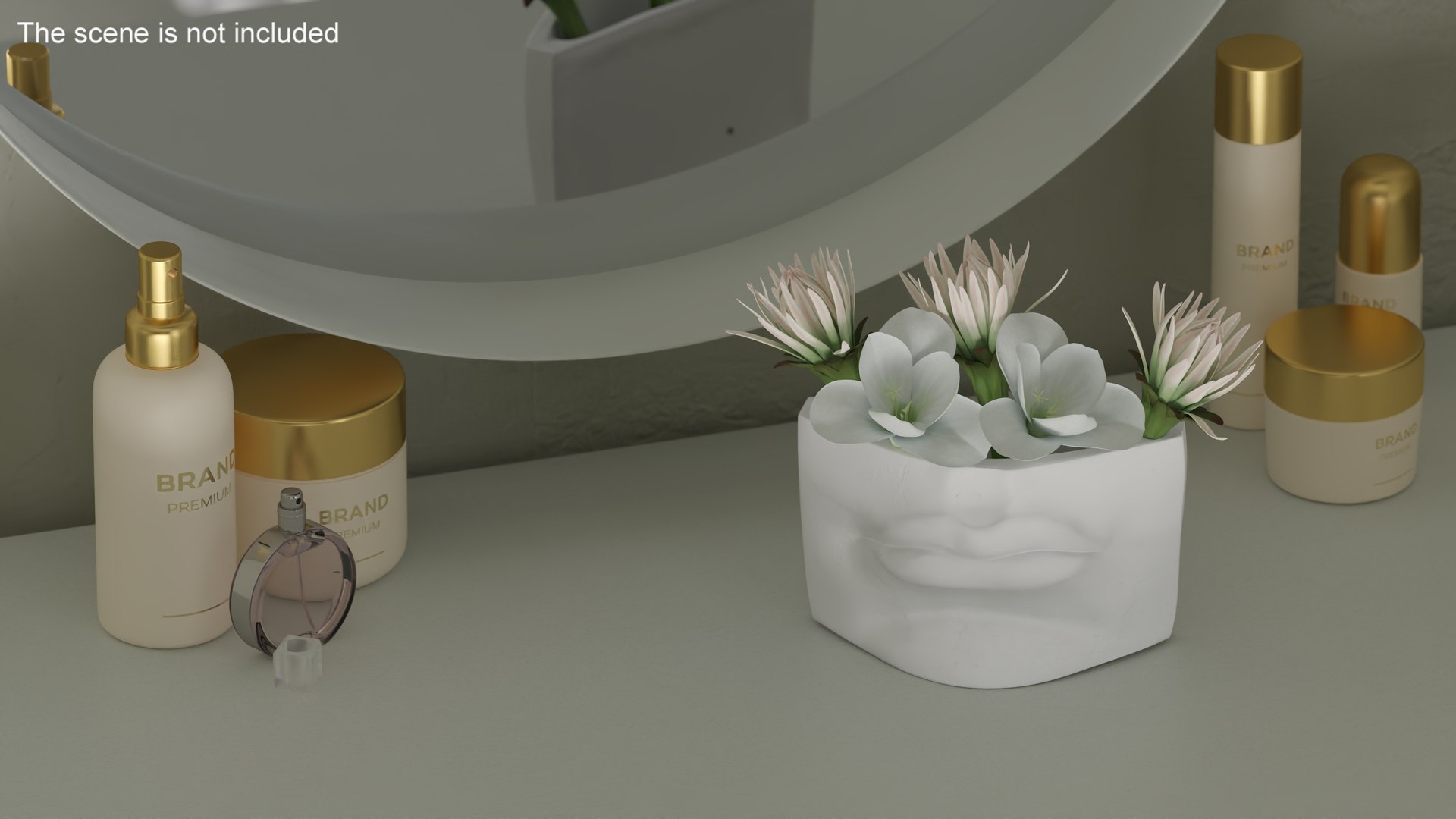 Michelangelo David Lips Decor Gypsum 3D Model - TurboSquid 2269745