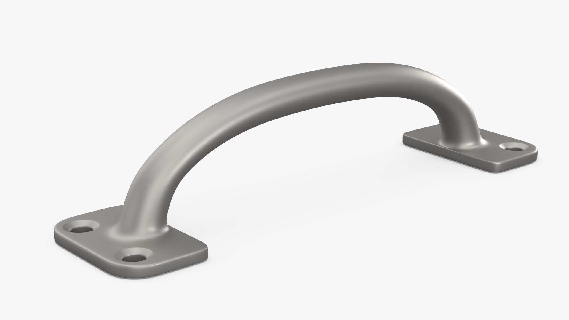3D Model Kitchen Cabinet Handle Traditional Silver - TurboSquid 2224900