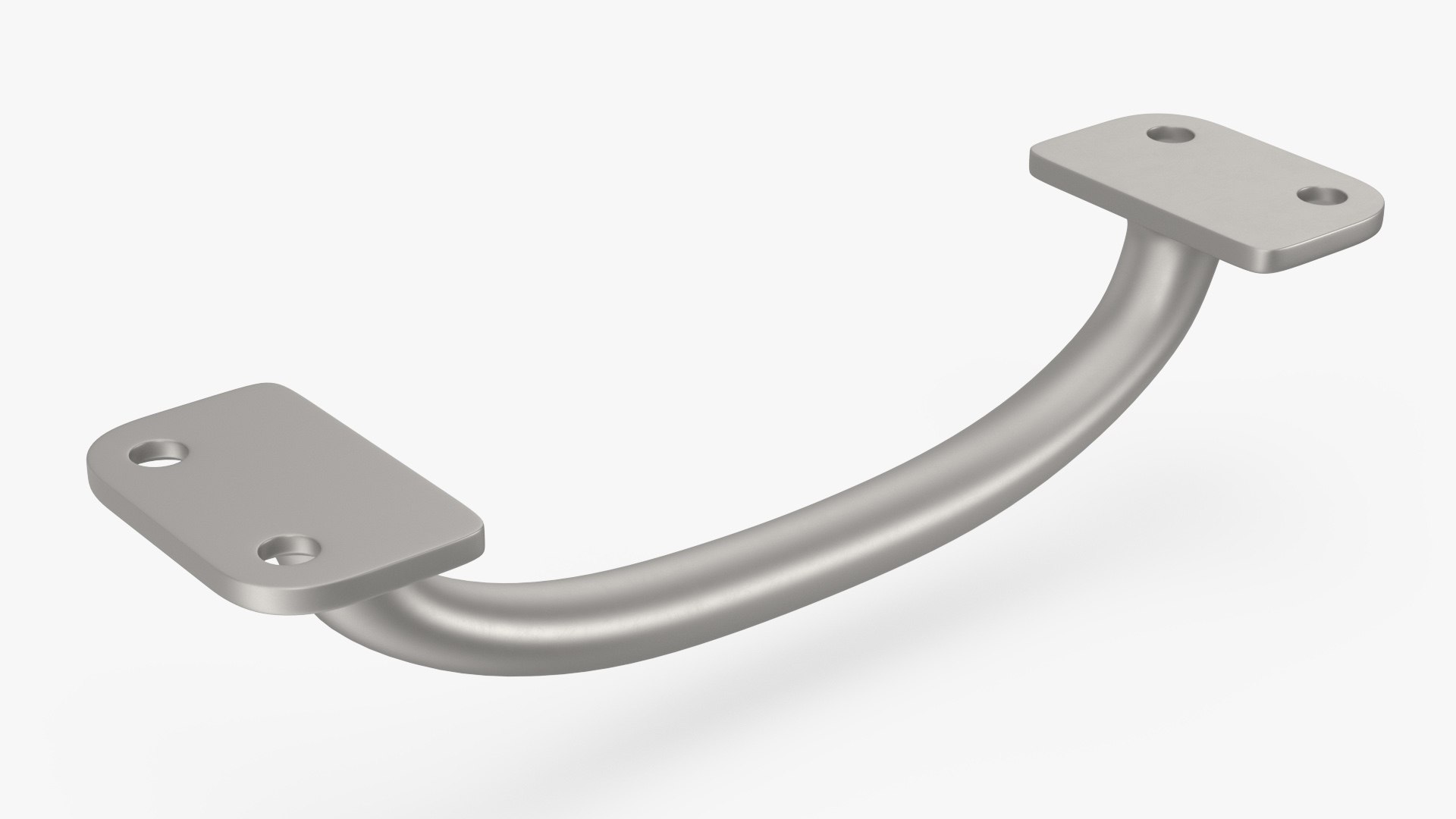 3D Model Kitchen Cabinet Handle Traditional Silver - TurboSquid 2224900