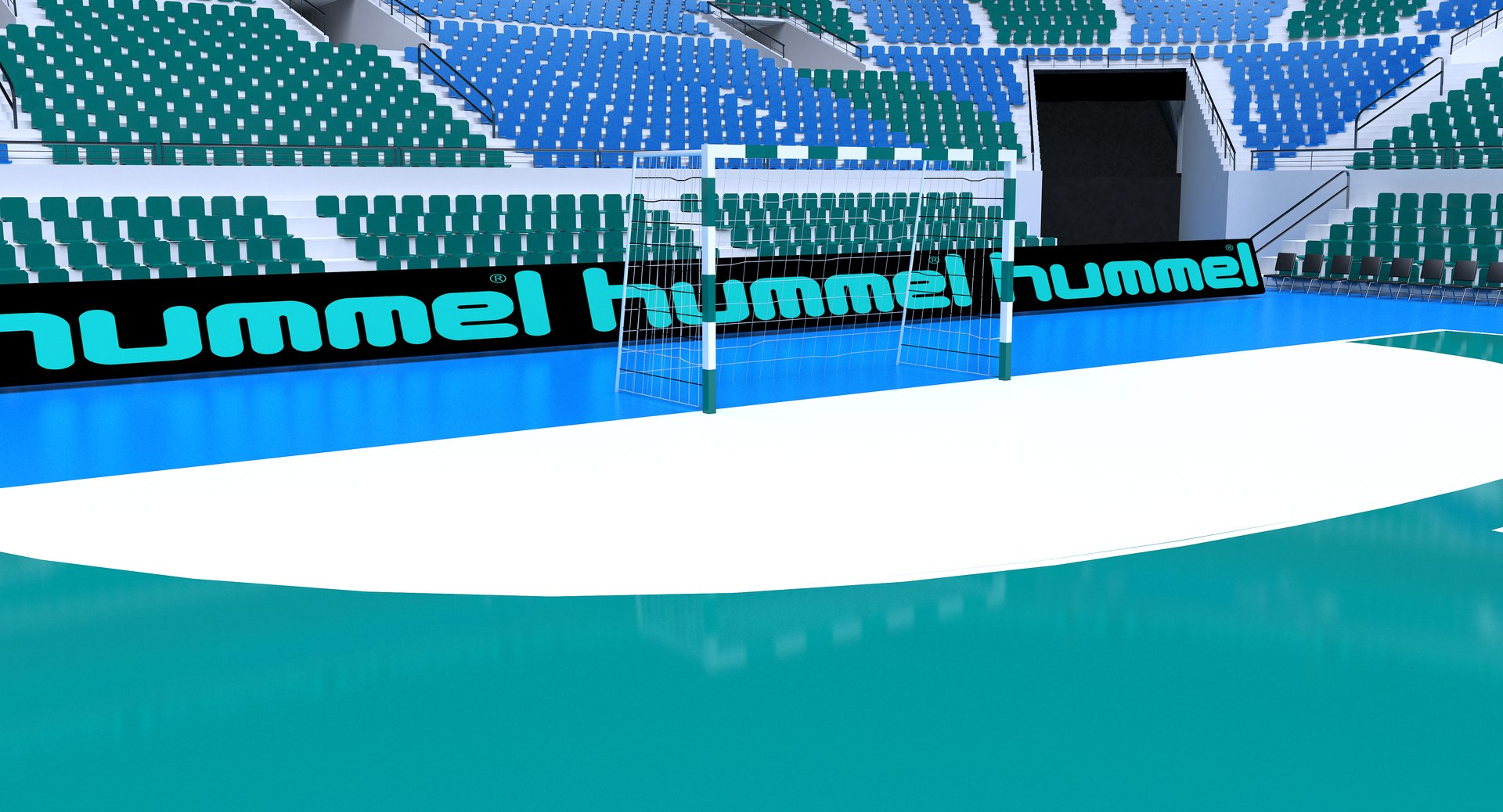 3D Handball Arena Stadium Model - TurboSquid 1478544