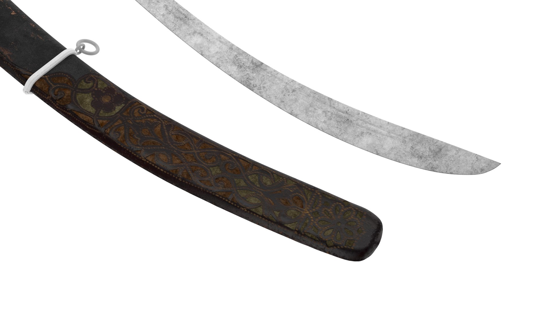 3D Nimcha Sword - TurboSquid 1708777